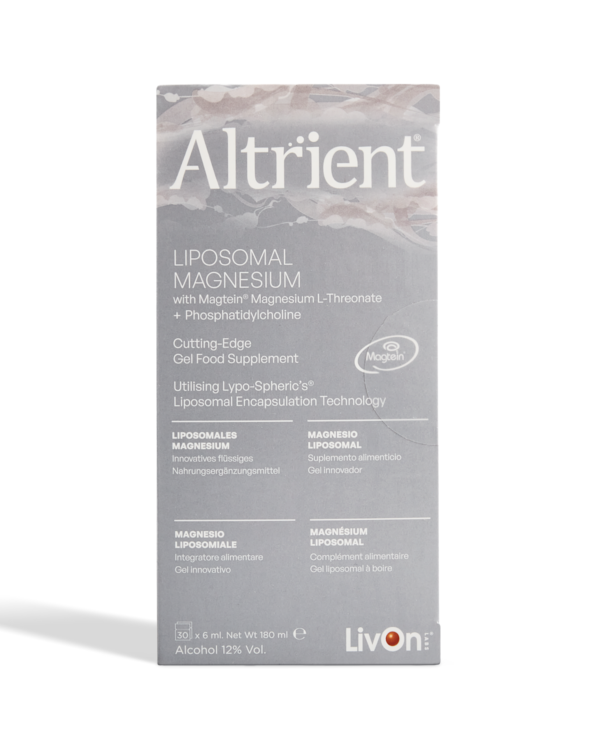 Altrient Magnesium | Liposomal Magtein® | 30 x 1000mg sachets
